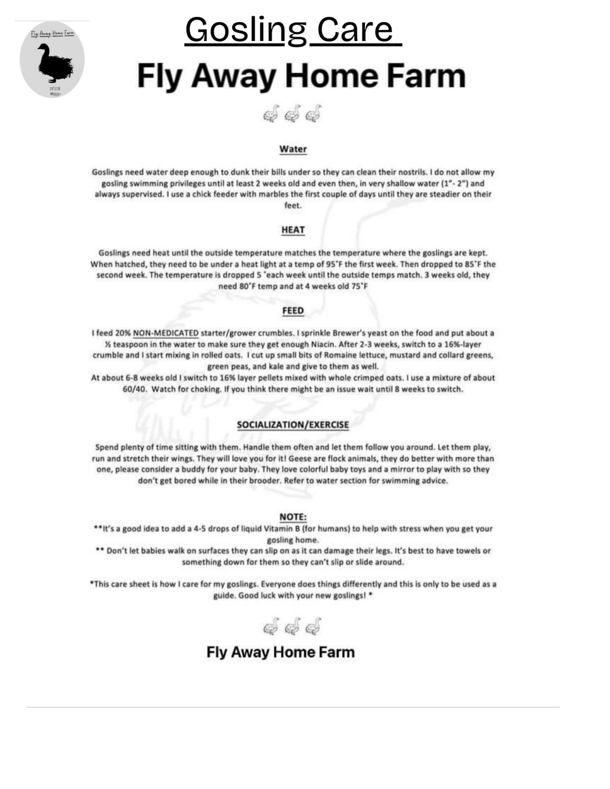 Goose Incubation Guide - Backyard Poultry